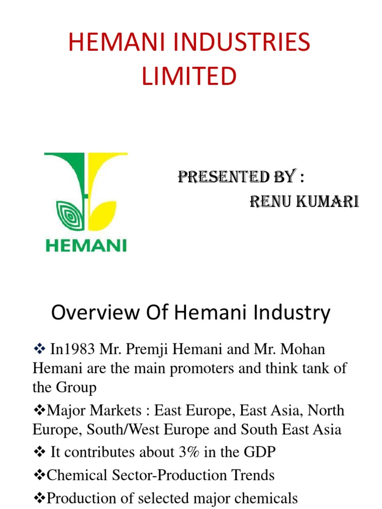 Hemani LTD GFM | PDF | Equity (Finance) | Dividend