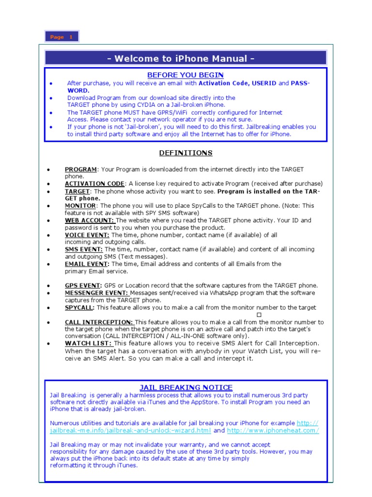 iPhoneManual PDF | PDF | I Phone | Ios