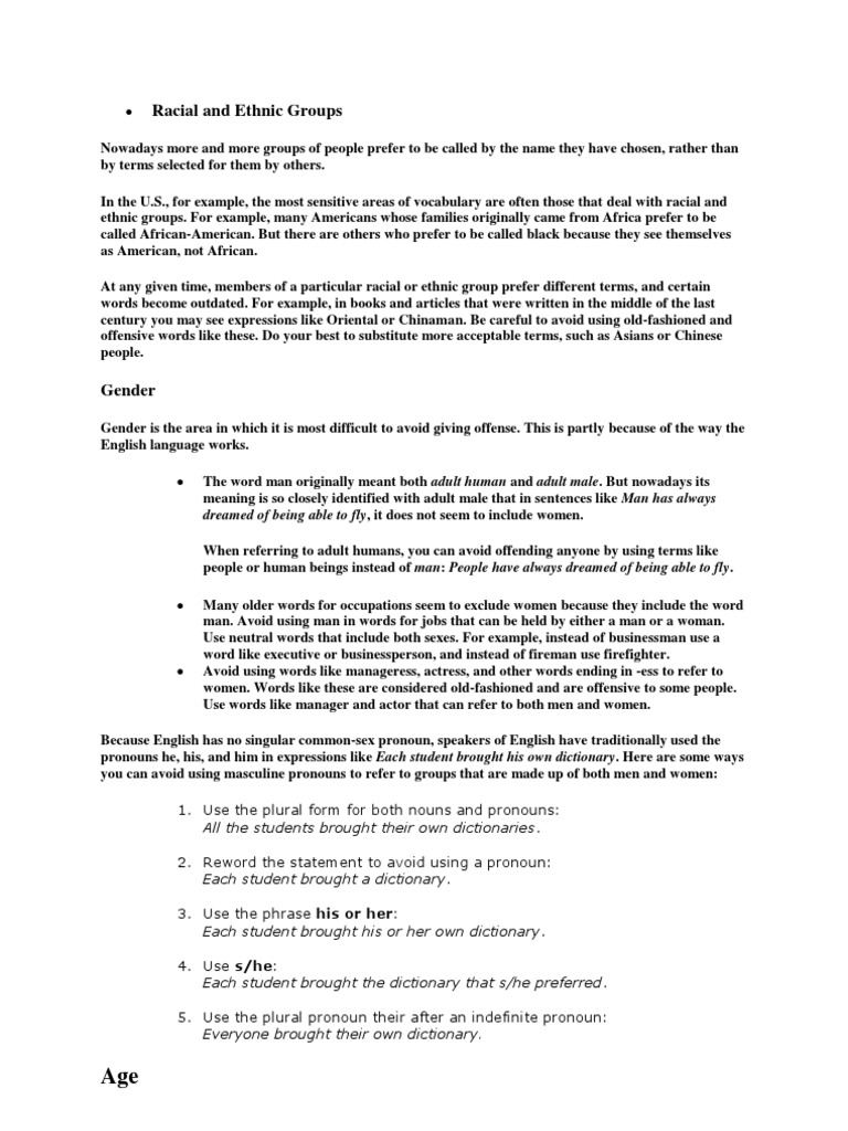 A Guide to Using Respectful and Inclusive Language When Discussing ...