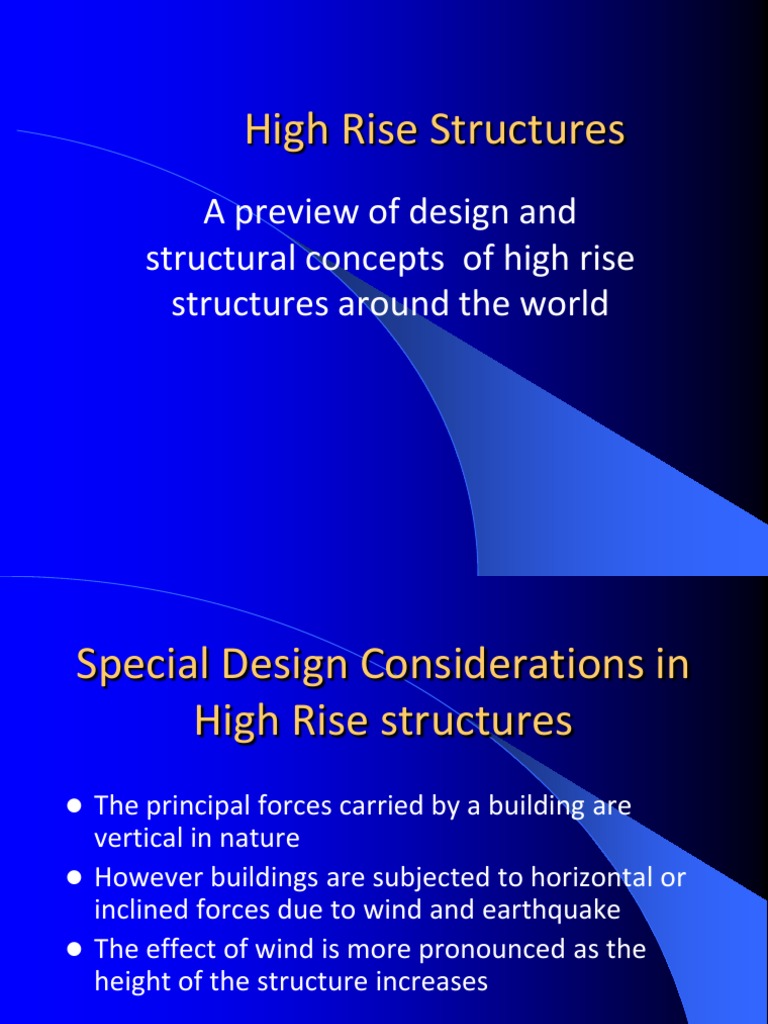 High Rise Buildings | PDF | Beam (Structure) | Truss