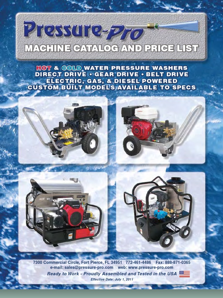 2011 Machine Catalog | PDF | Diesel Engine | Pump