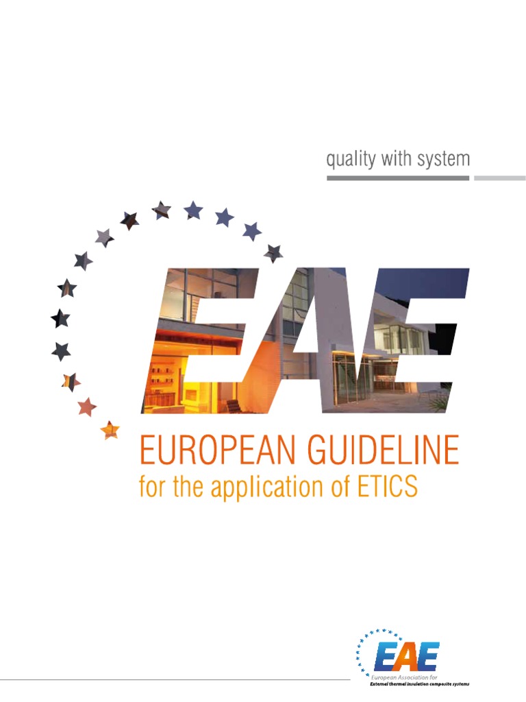 ETICS Insulation | PDF | Thermal Insulation | Adhesive