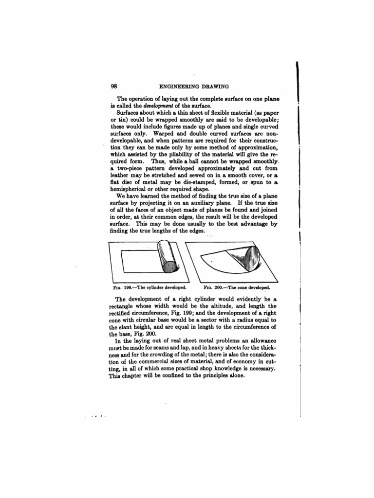 Intersection Geometry, Drawing | PDF