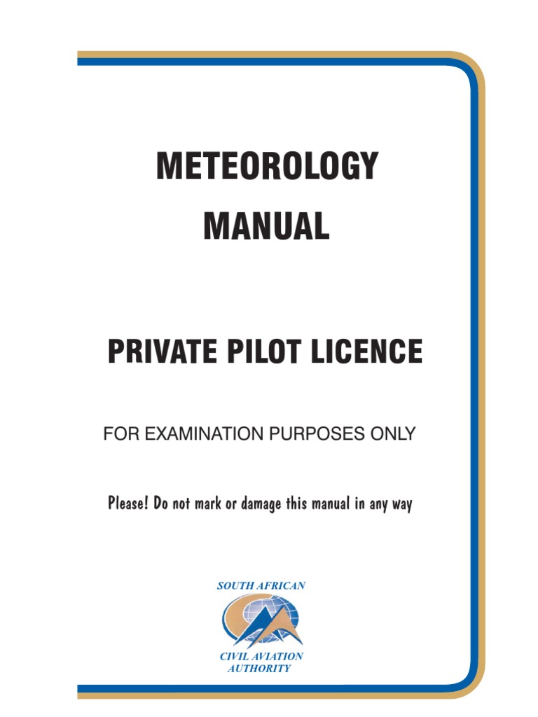 Meteorology PPL MET | PDF | Cloud | Fog