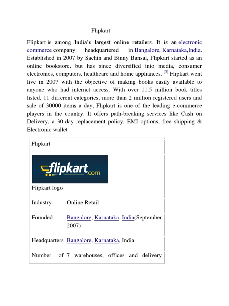 Flipkart | PDF