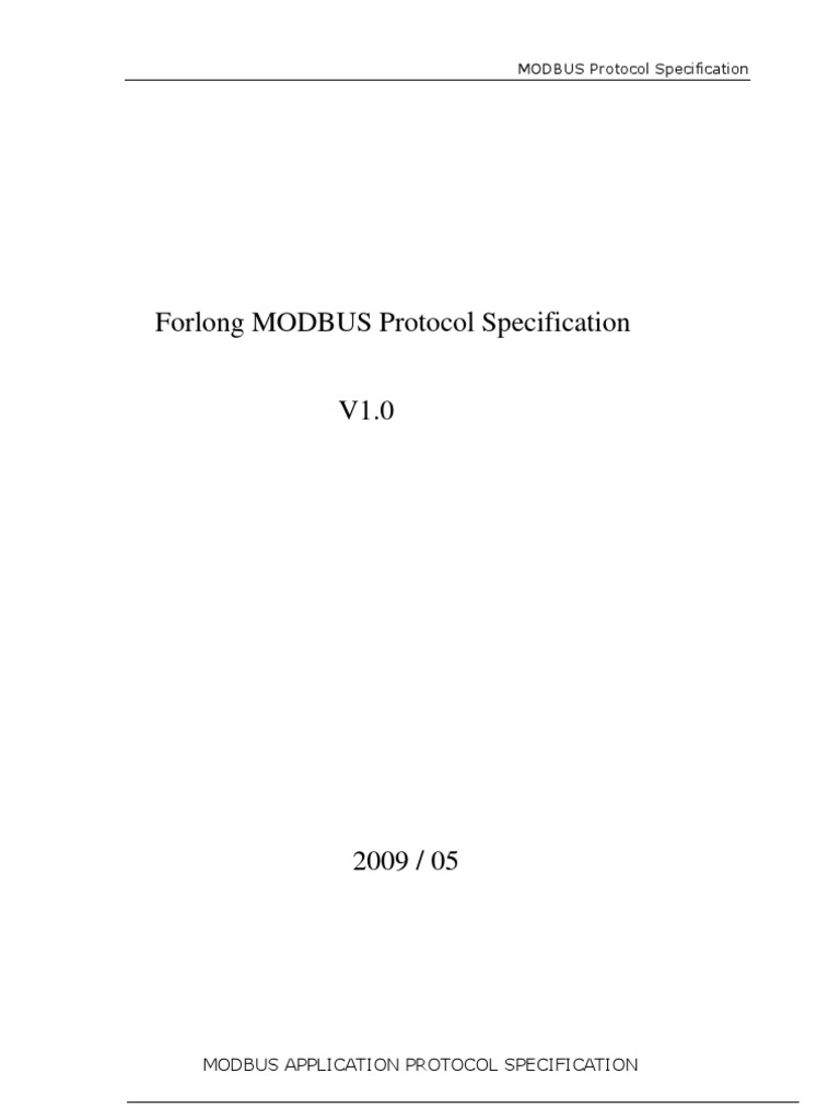 DRS202M Modbus Register Map | PDF | Byte | Osi Model