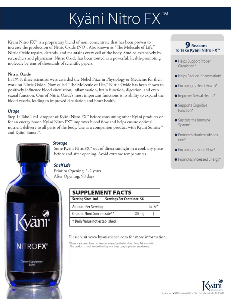 NitroFX Profile 02.12 en ALL | PDF | Wellness | Science & Mathematics