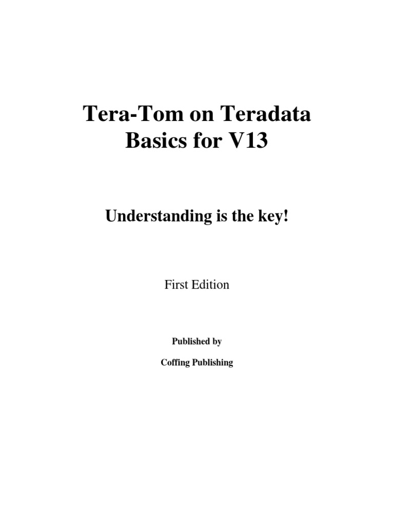 Mastering Teradata | PDF | Database Index | Databases