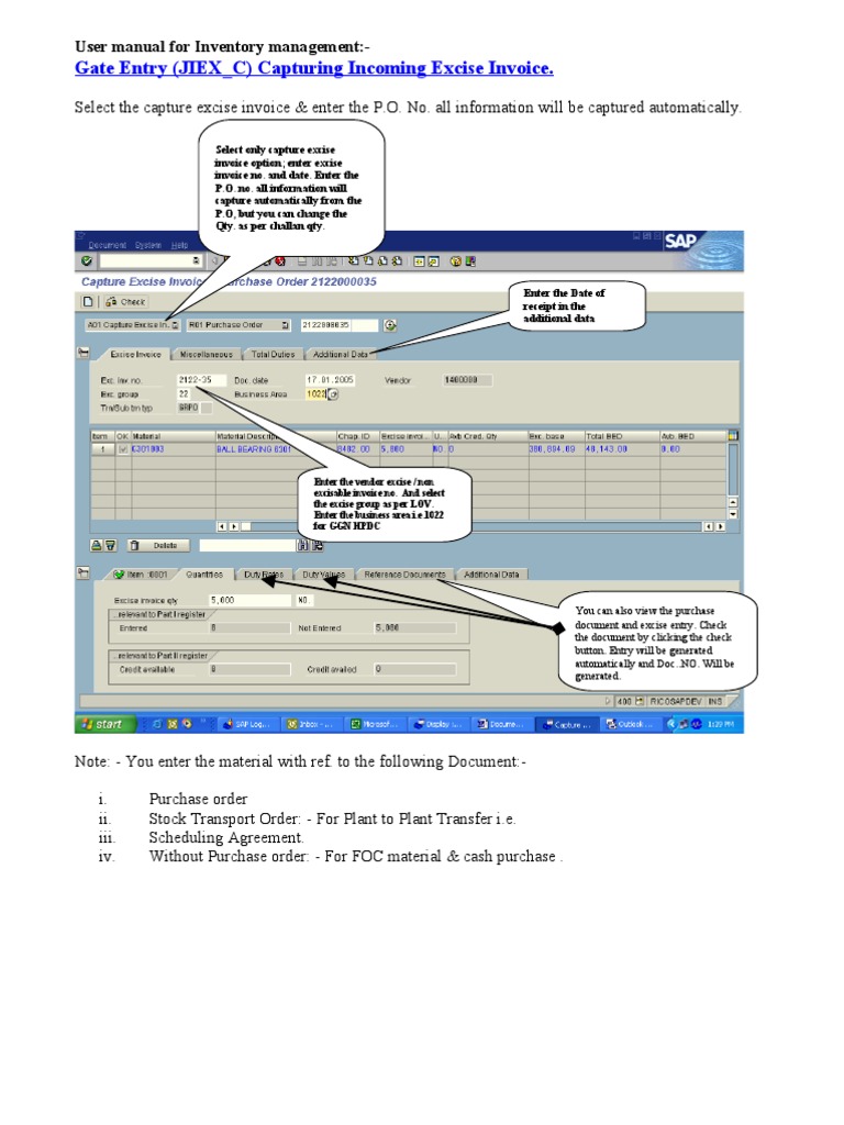 Inventory Management User Manual | PDF | Invoice | Debits And Credits