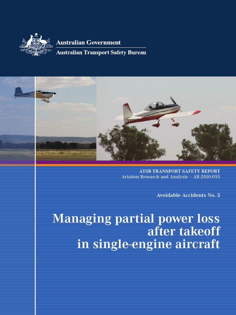 Managing Partial Power Loss After Takeoff in Single-Engine Aircraft ...