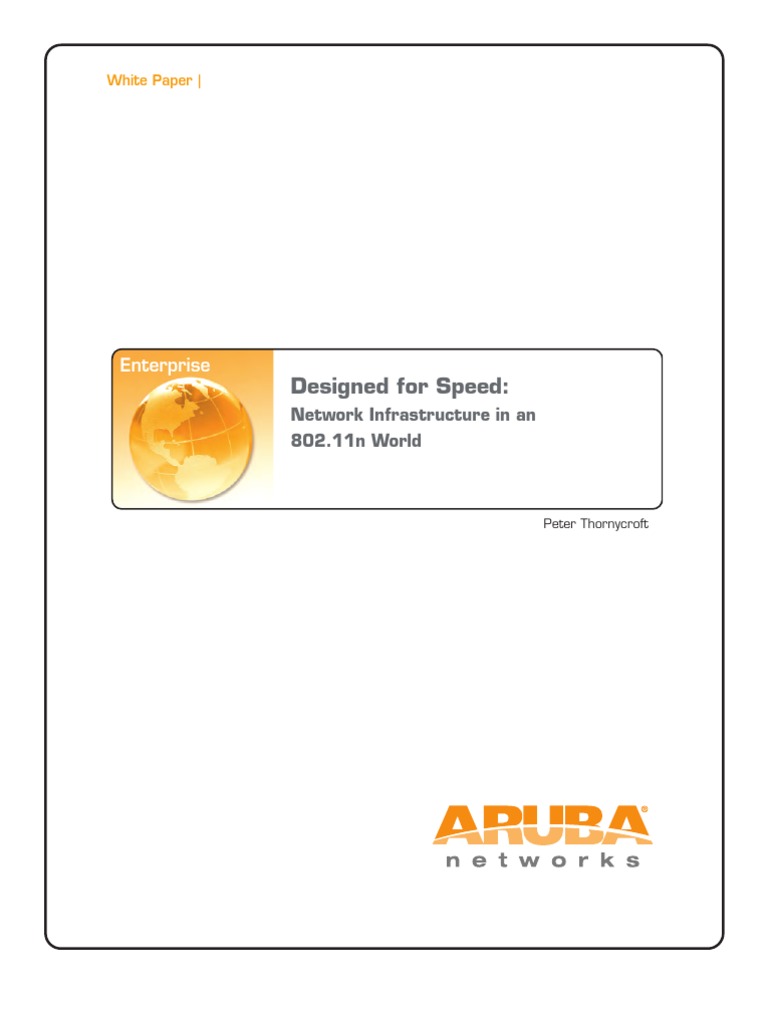 WP Designed Speed 802.11n | PDF | Ieee 802.11 | Mimo