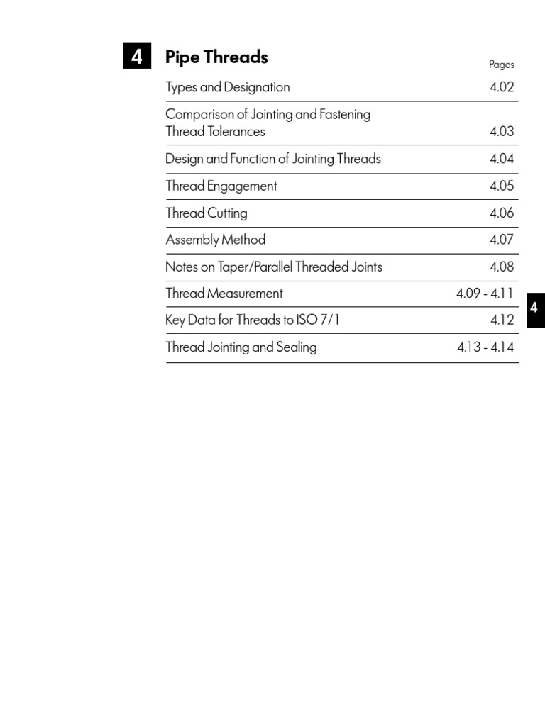 Mall Pipe Threads | PDF | Pipe (Fluid Conveyance) | Screw