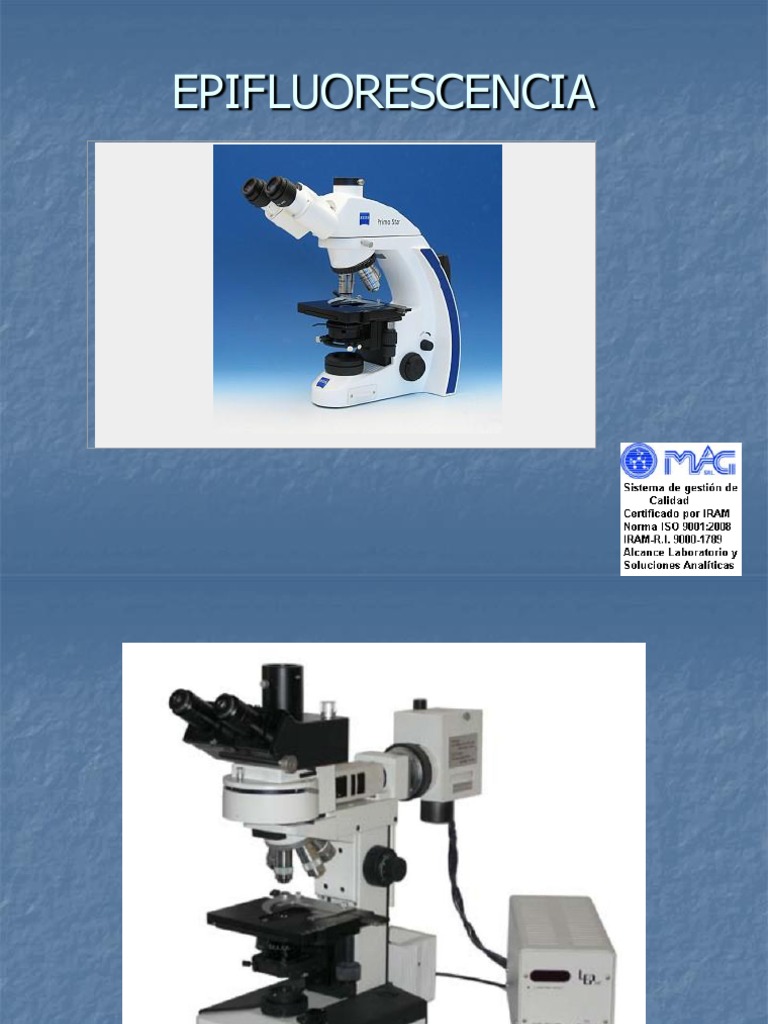 Primo Star iLED: Microscopio LED para aplicaciones de epifluorescencia ...