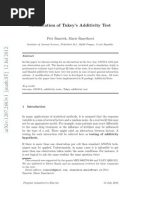 Tukey Test for Multiple Comparisons | PDF | Statistics | Analysis Of ...
