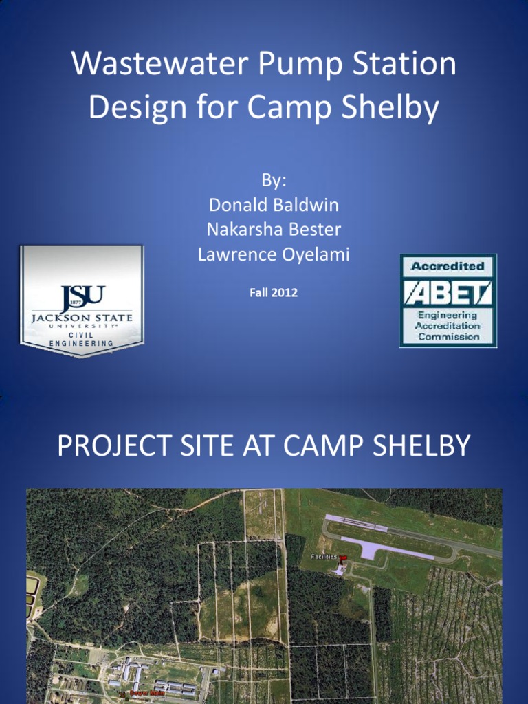 Wastewater Pump Station Presentation | PDF | Pump | Pipe (Fluid Conveyance)