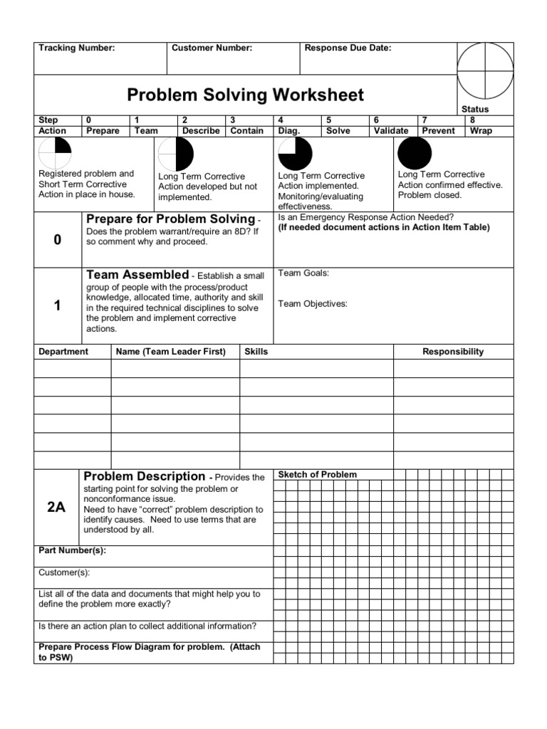 8D Problem Solving | PDF