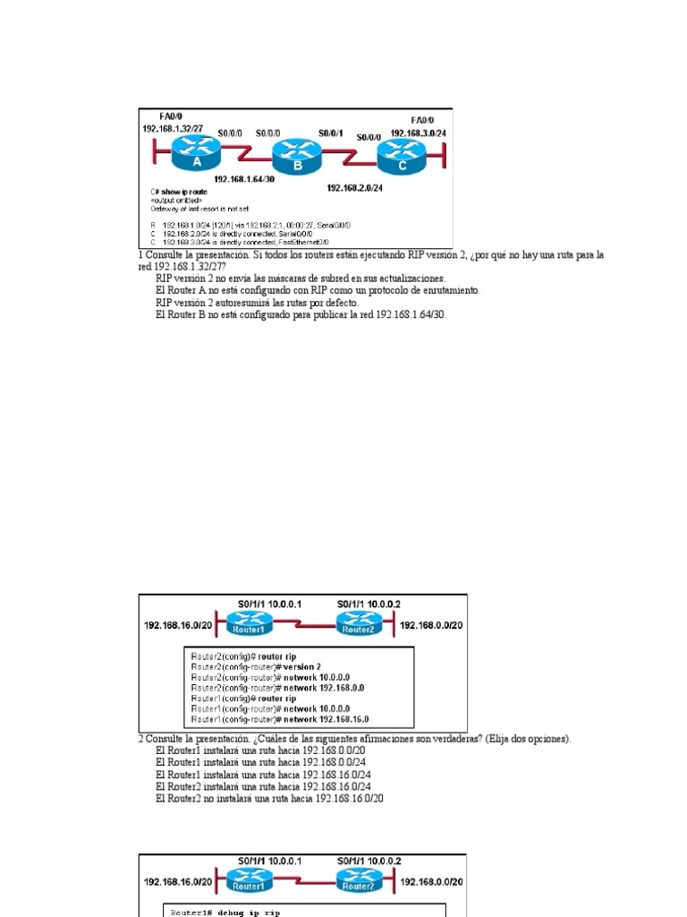 Capítulo 7 Módulo 2 Cisco CCNA | PDF | Enrutador (Computación) | Estándares de internet