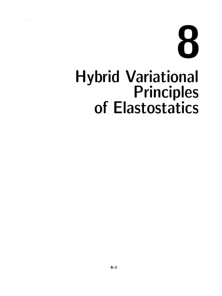 CH 08 | PDF | Finite Element Method | Calculus Of Variations