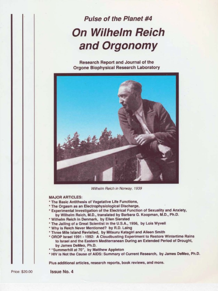 On Wilhelm Reich and Orgonomy - Preview | PDF | Wilhelm Reich | Science