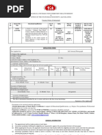 Service Regularisation Form | PDF