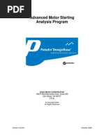 Motor Starting Study Exercise ETAP | PDF | Structural Load | Capacitor