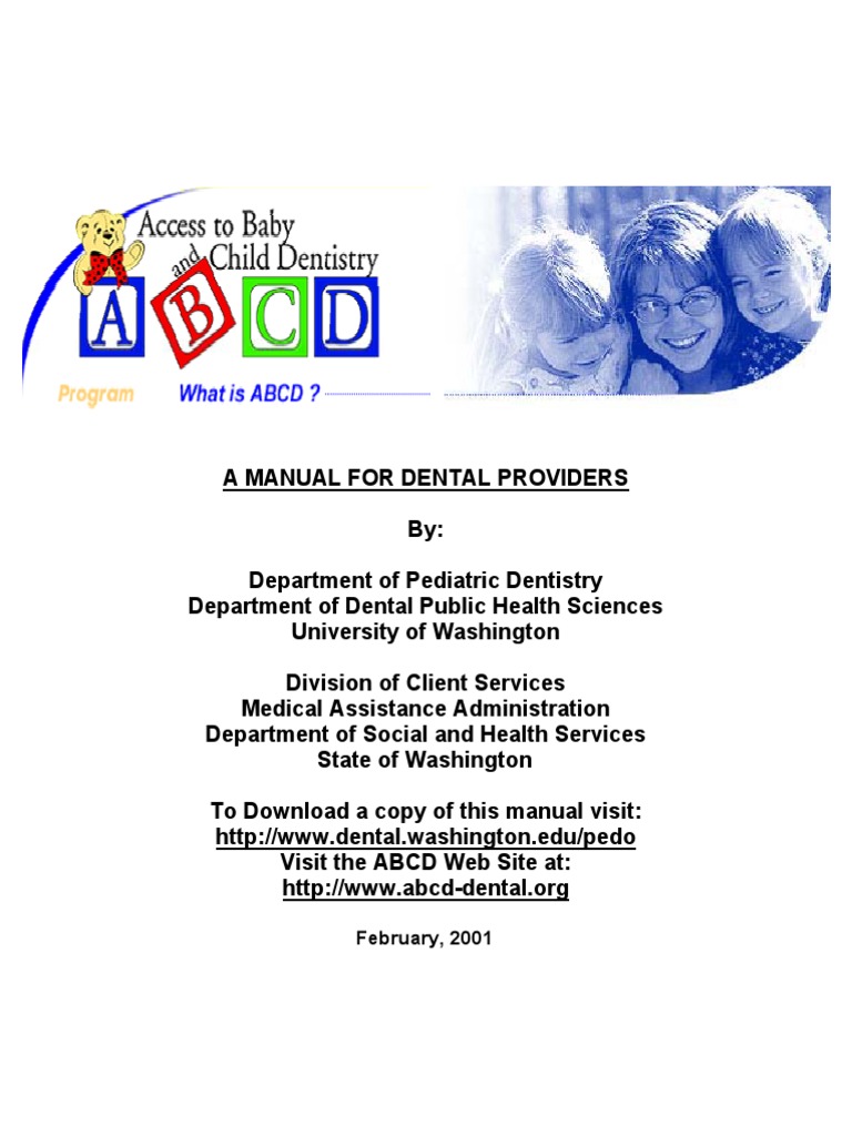 ABCD Pedodontia | PDF | Oral Hygiene | Dentistry