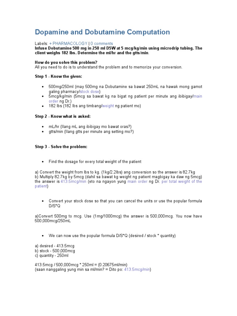 Dopamine and Mine Computation | PDF