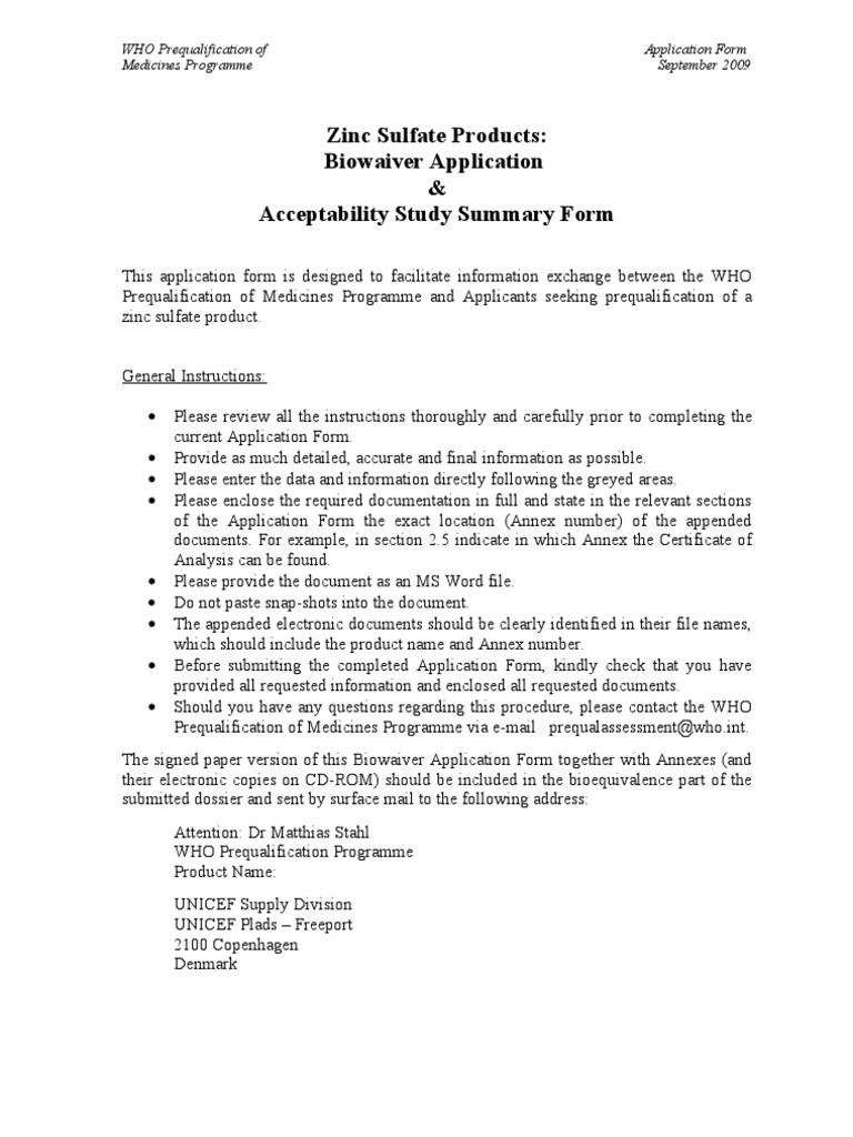 Biowaiver Sample | PDF | Pharmaceutical Formulation | Tablet (Pharmacy)