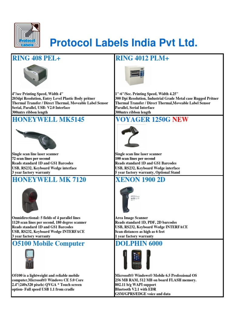 Protocol Labels India P LTD | PDF | Image Scanner | Barcode
