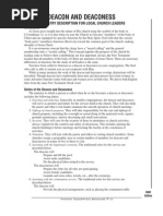 Installation of New Church Officers | PDF | Elder (Christianity) | Deacon