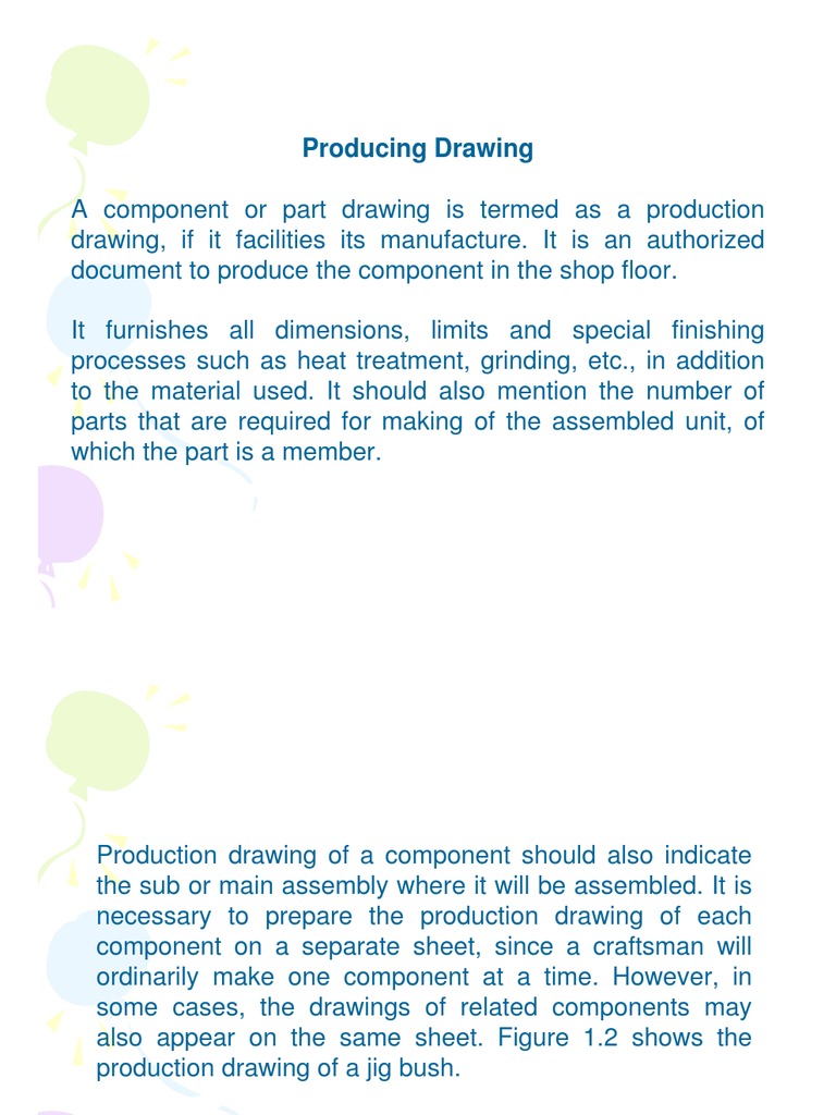 Production Drawing | PDF | Iso 9000 | Quality Assurance
