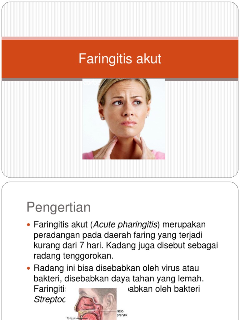 Faringitis Akut: Gejala dan Pengobatan | PDF