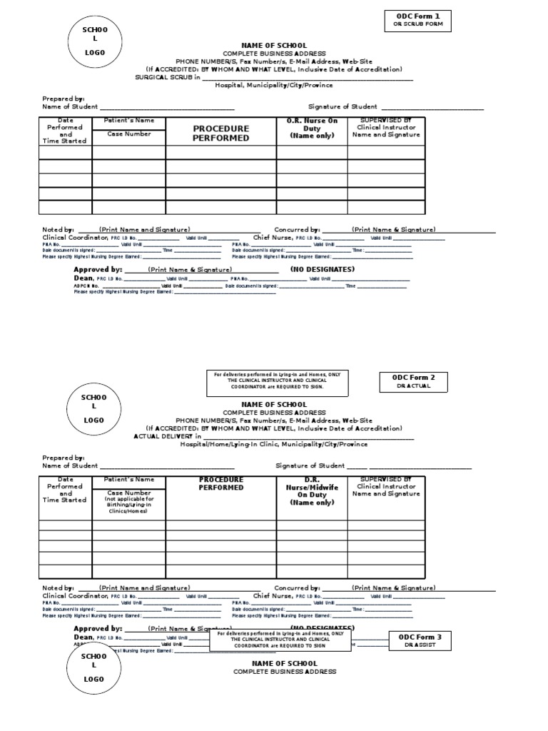 PRC Forms Updated | PDF | Nursing | Health Sciences