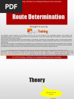 SAP SD Route Determination Configuration | PDF | Logistics | Transport