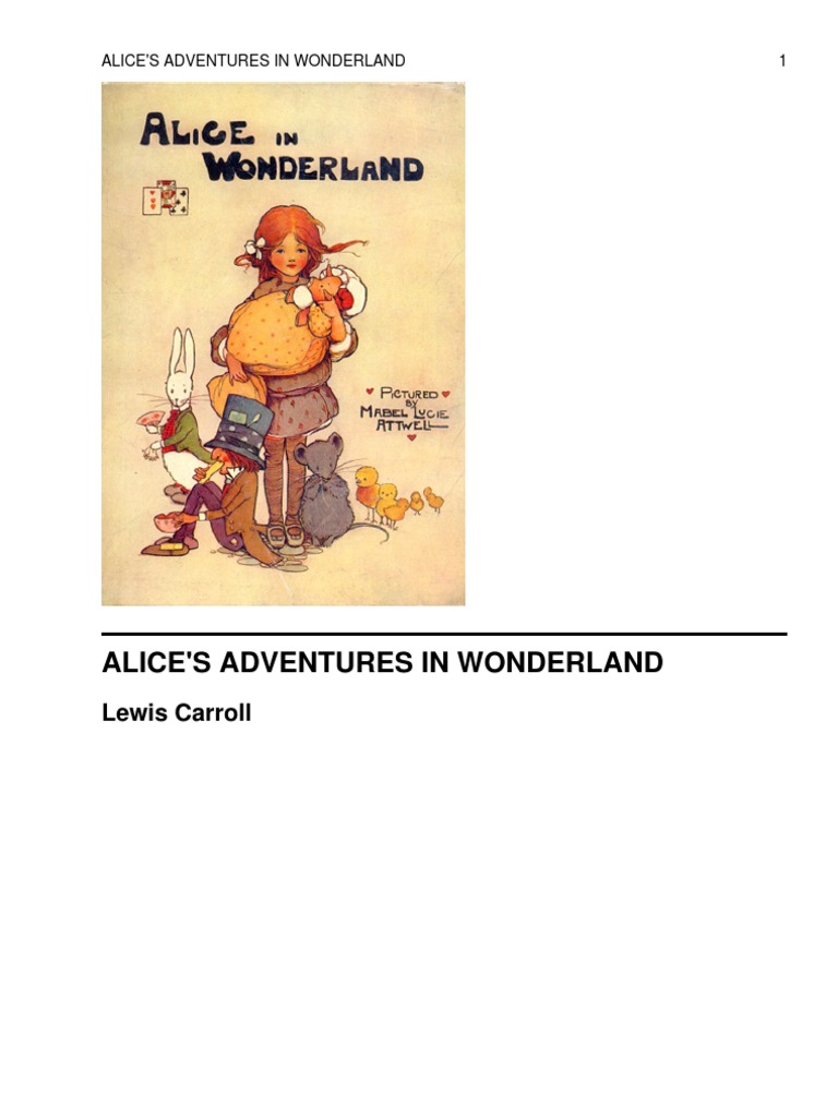 Alice's Adventures: Chapter 1 Summary | PDF