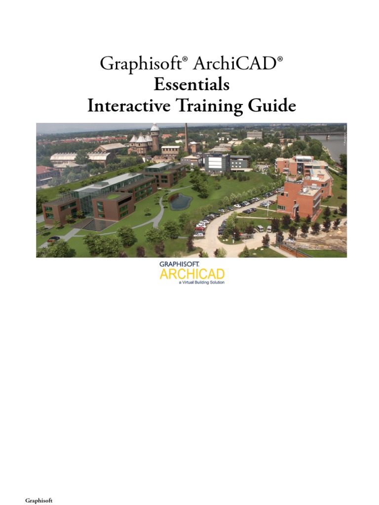 ArchiCAD Essentials ITG E-Guide | PDF