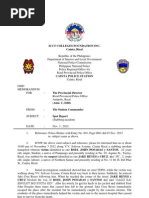 Sample Format of Investigation Report | PDF