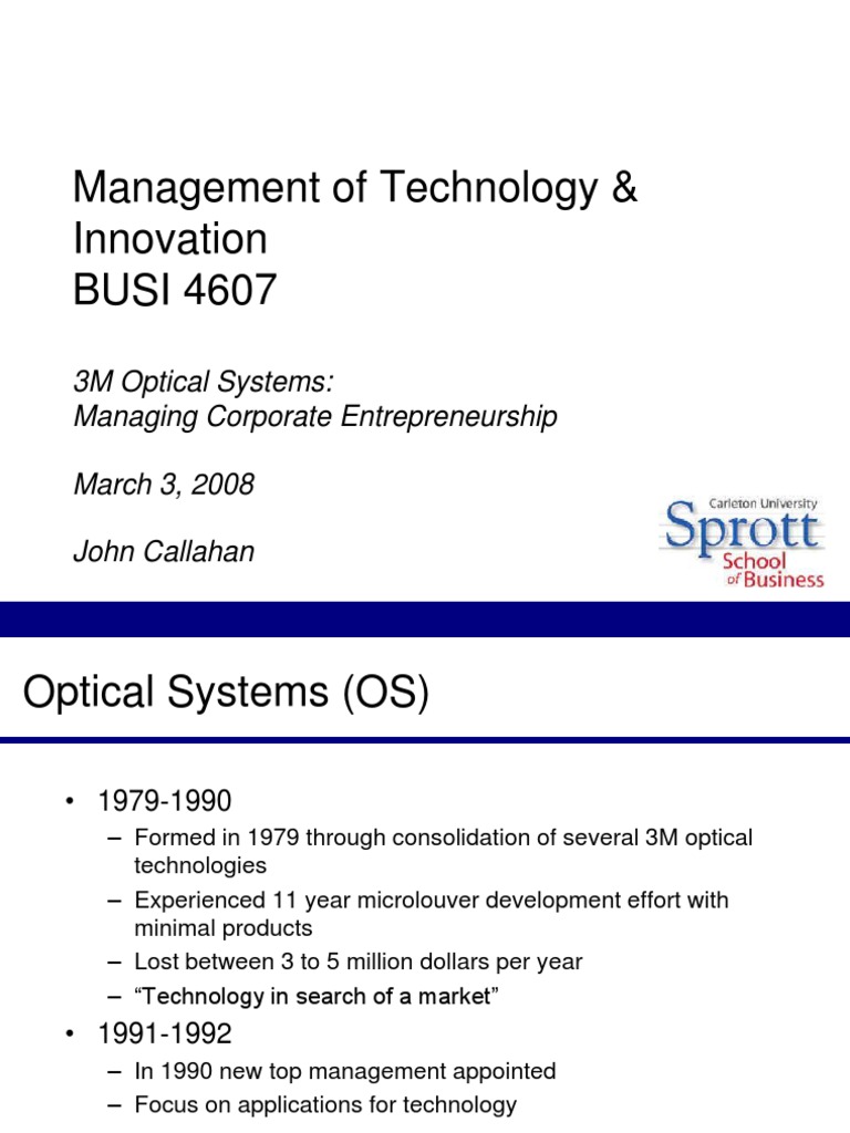 3m.ppt | Innovation | Marketing Research