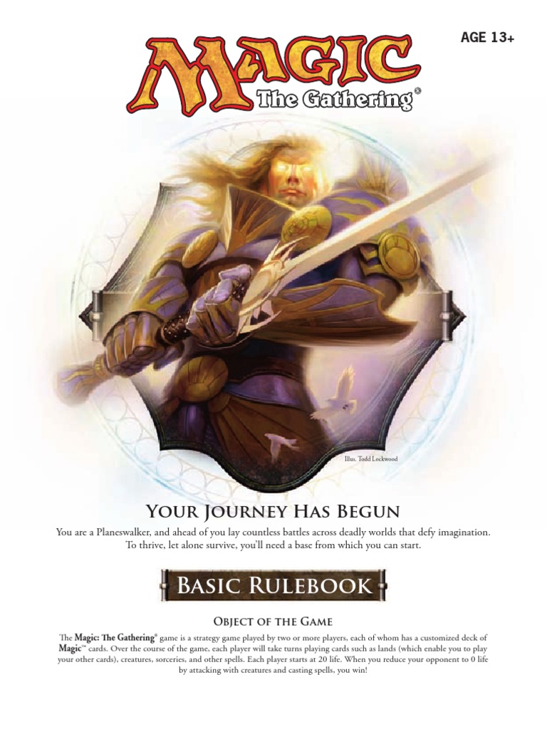 Magic The Gathering Basic Rulebook | PDF