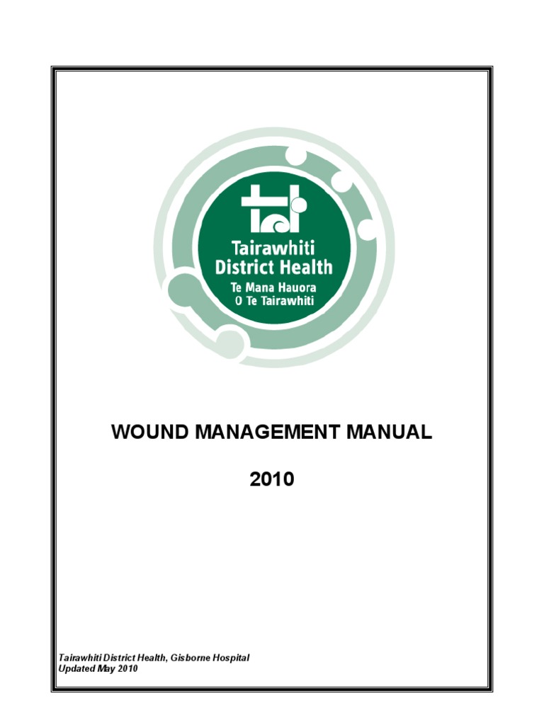 Wound Management Manual | PDF | Wound Healing | Healing
