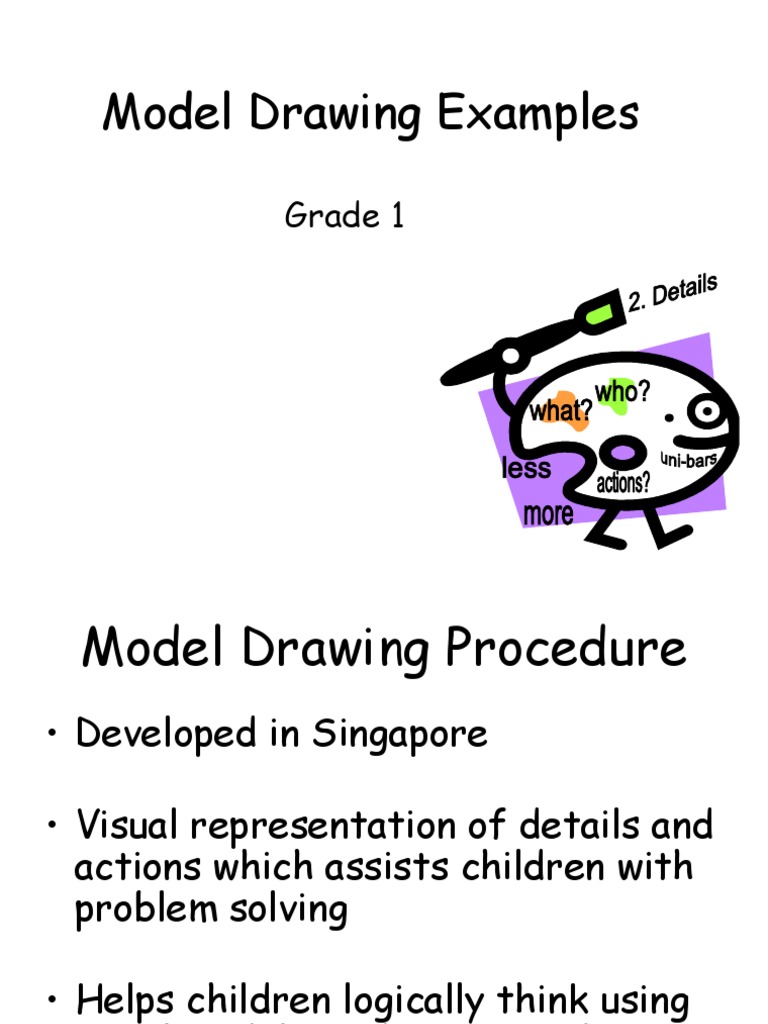 Model Drawing Animations Grade 1 | PDF | Subtraction | Teaching Mathematics