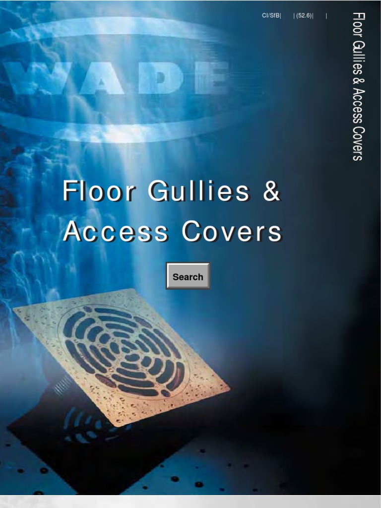 Wade Floor Gullies | PDF | Flooring | Drainage