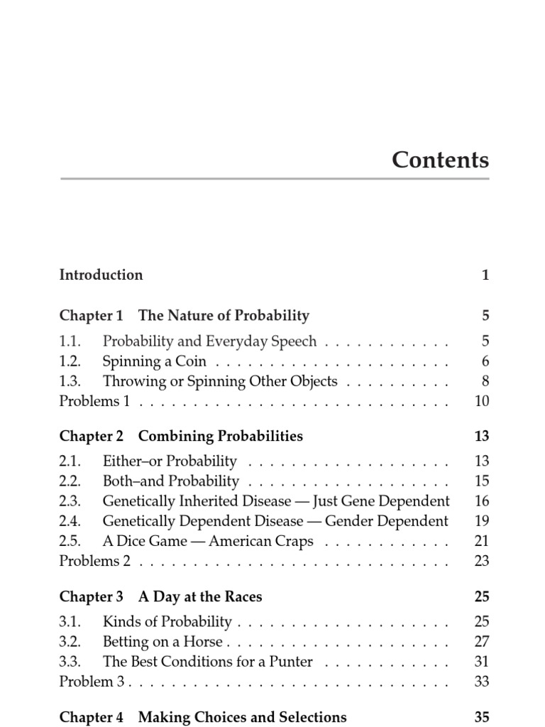 MATH PROBABILITY Book Every Day Life 4 Aaaaa | Download Free PDF ...