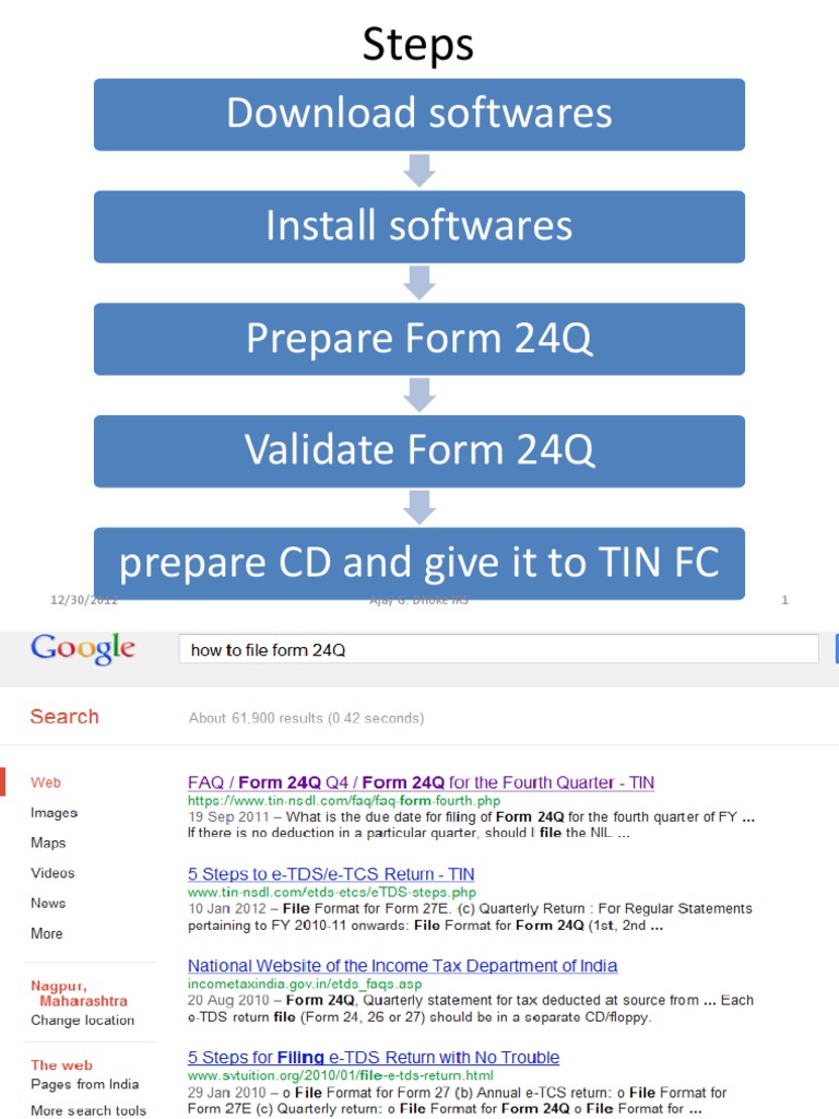 Form 24Q Filing Guide | PDF