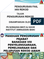 Pelupusan Rekod Dan Fail | PDF