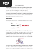 Vestibular Exercises for Dizziness Relief | PDF | Vertigo | Ear
