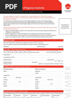 IEB (Institution of Engineers, Bangladesh) Membership Form | PDF ...