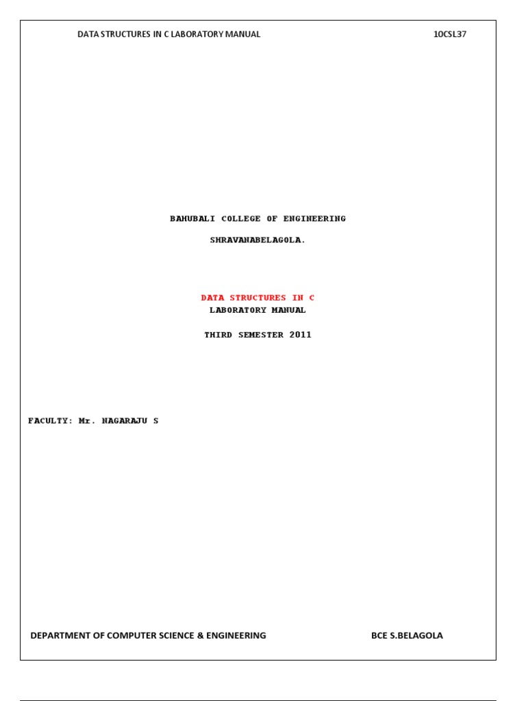 DCS Lab Manual | Download Free PDF | C (Programming Language) | Integer (Computer Science)