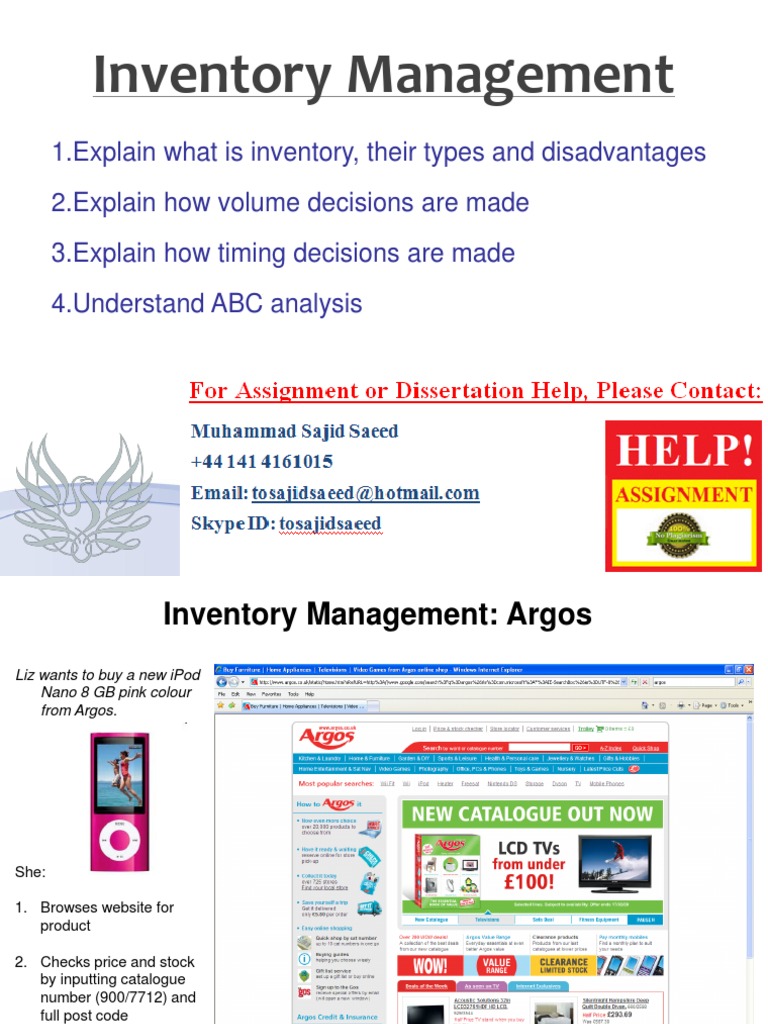Inventory Management | Inventory | Supply Chain
