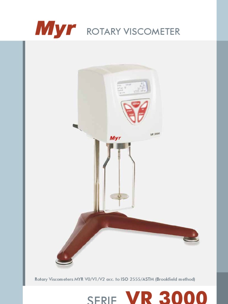 Viscometer Catalogue | Viscosity | Nature